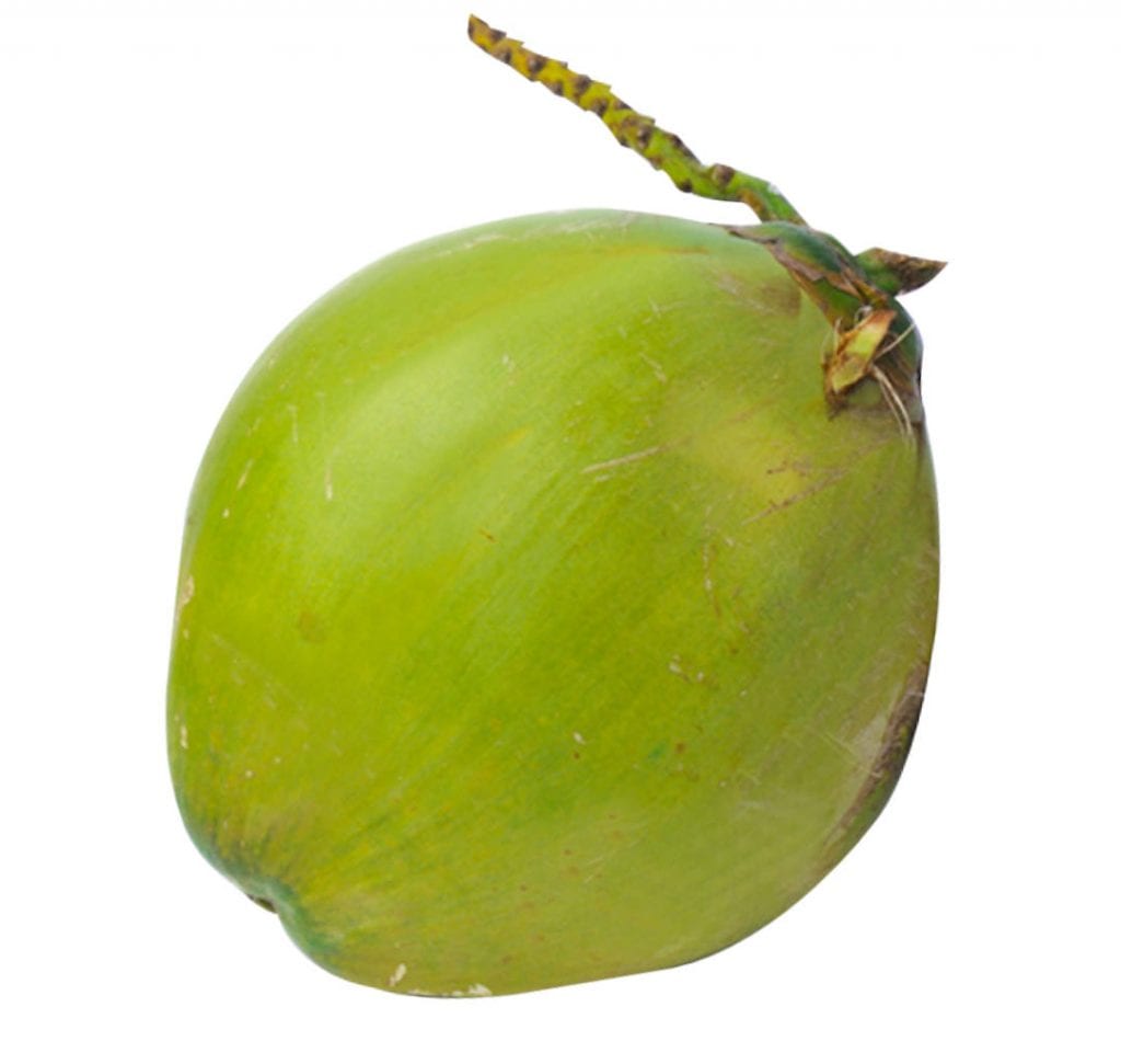 Coco de Agua Pelado (Und) – Green Co. Fresh Food Market